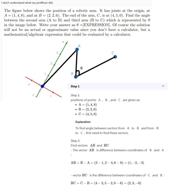 Solved In ﻿step 1, ﻿how do ﻿you ﻿know to ﻿subtract ﻿the | Chegg.com