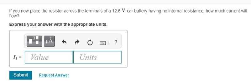 Solved When You Connect An Unknown Resistor Across The