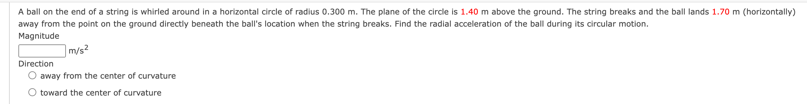 Solved A ball on the end of a string is whirled around in a | Chegg.com