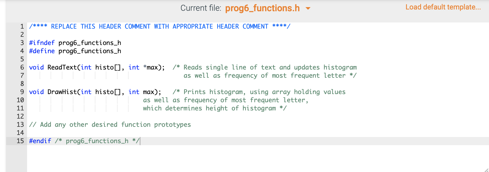 Solved 615 Program 6 Using Arrays To Count Letters In Text