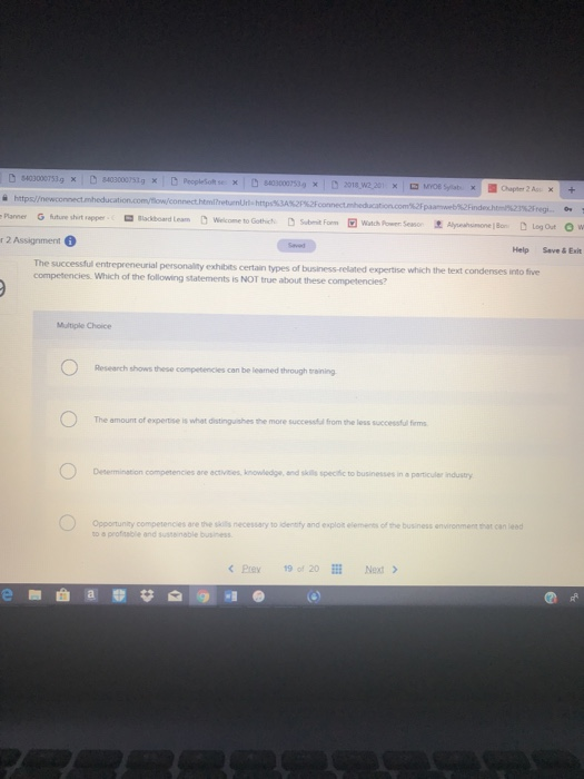 Solved r 2 Assignment Help Save&Exit The successful | Chegg.com