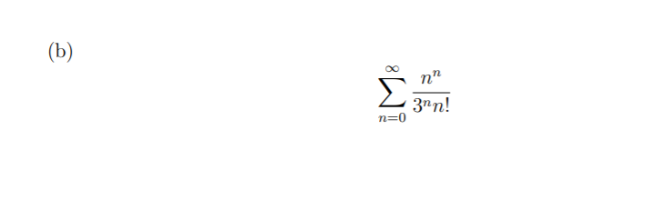 Solved 2. Below are some positive term series no an. Test | Chegg.com