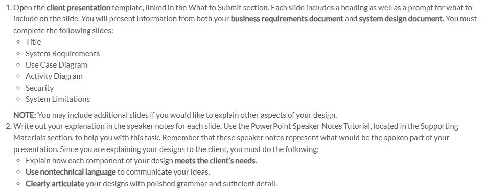 Solved - [Include a bulleted list of how your | Chegg.com