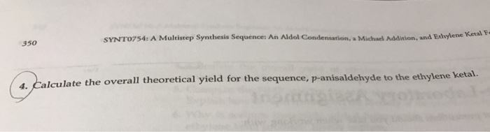 Solved How do you calculate the overall theoretical yield | Chegg.com