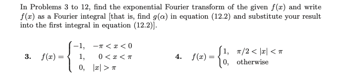 Solved In Problems 3 ﻿to 12, ﻿find the average value of the | Chegg.com