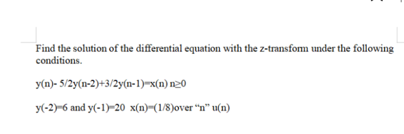 Solved The question will be solved with MATLAB. | Chegg.com