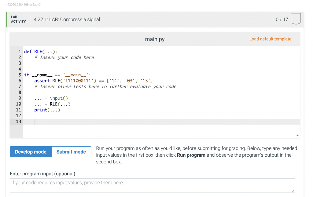 Solved As a small example, remember our previous lab where | Chegg.com