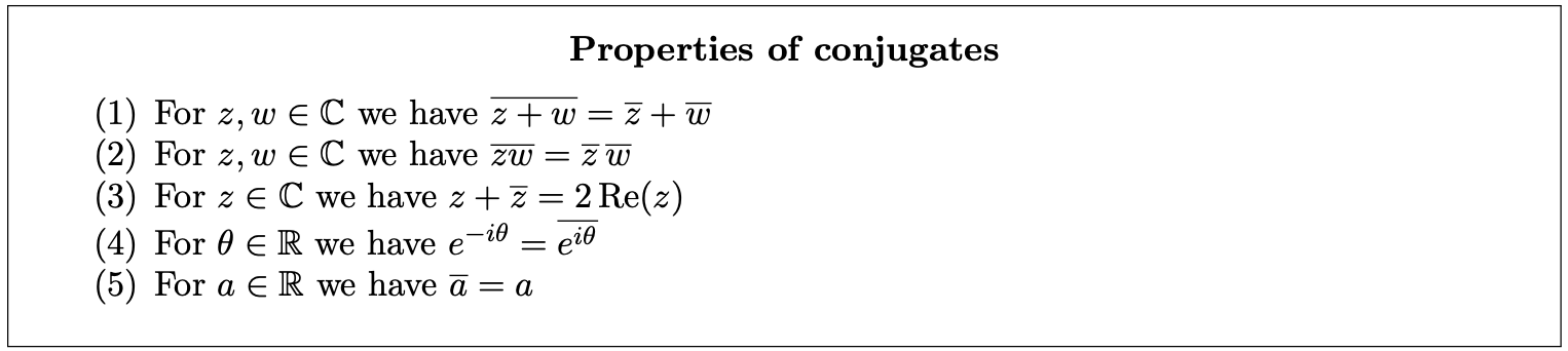 Solved 3. In this exercise prove the Conjugate Pairs | Chegg.com