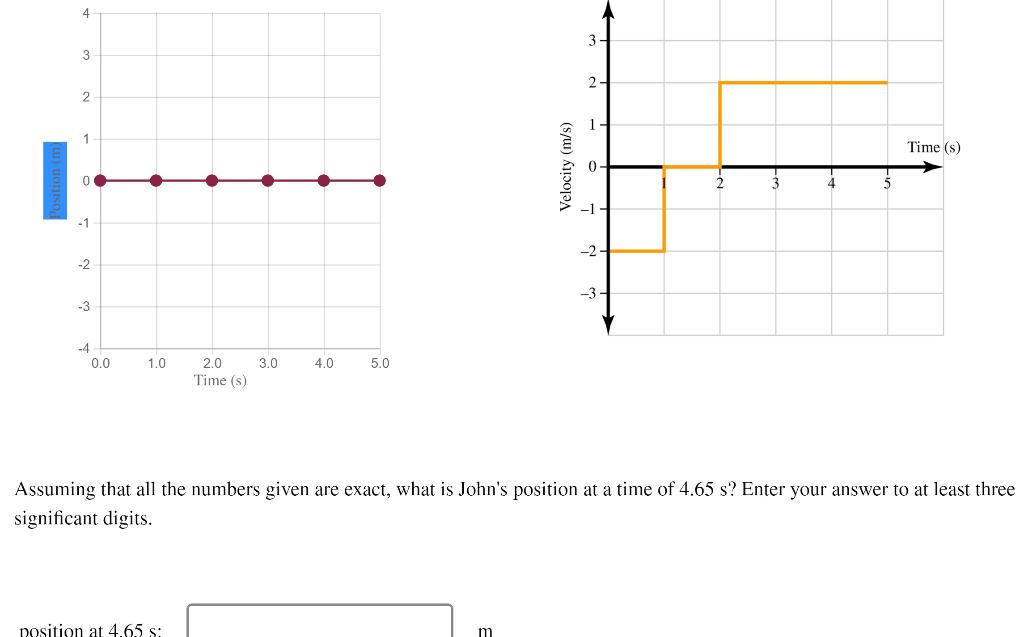 Solved John is rollerblading down a long, straight path. At | Chegg.com