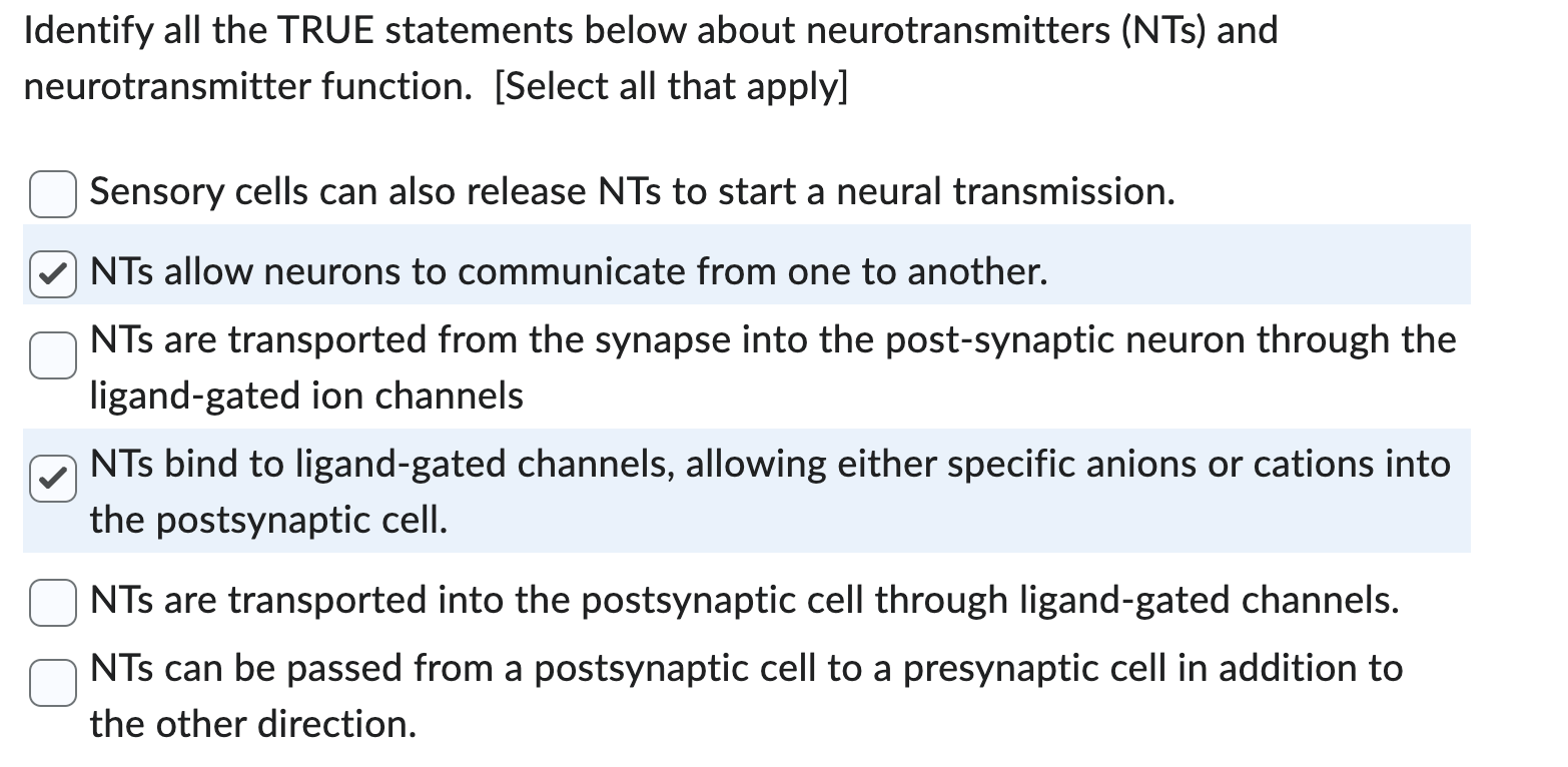 Solved Identify all the TRUE statements below about | Chegg.com