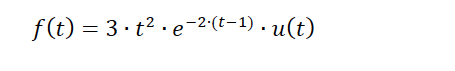 Solved Given the time domain function Compute the Laplace | Chegg.com