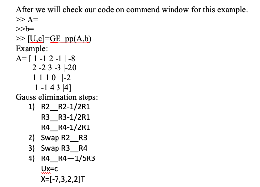 Solved We will make function file as function | Chegg.com
