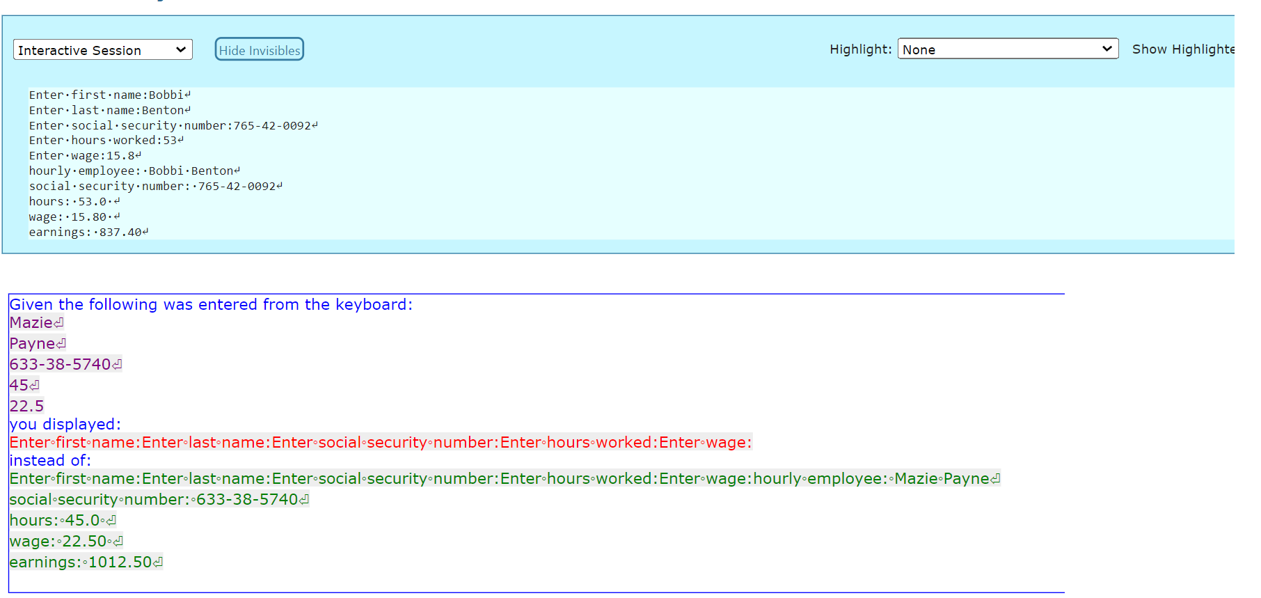 Solved Create an HourlyEmployee class that inherits | Chegg.com