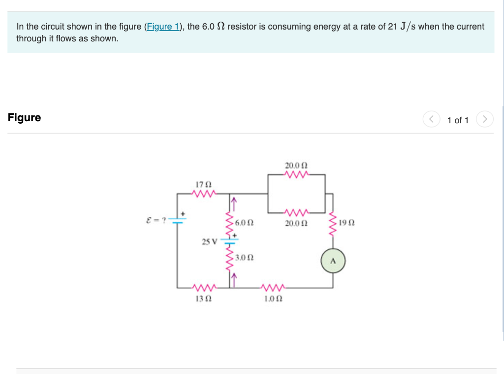 [Solved]: In the circuit shown in the figure , the 6.0 res