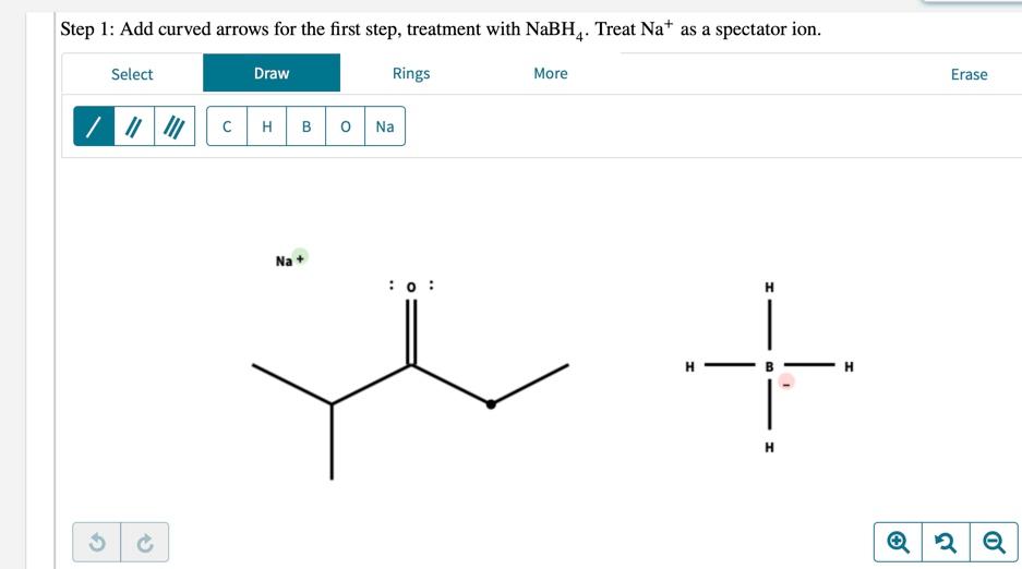 Solved Complete the electron‑pushing mechanism for the | Chegg.com