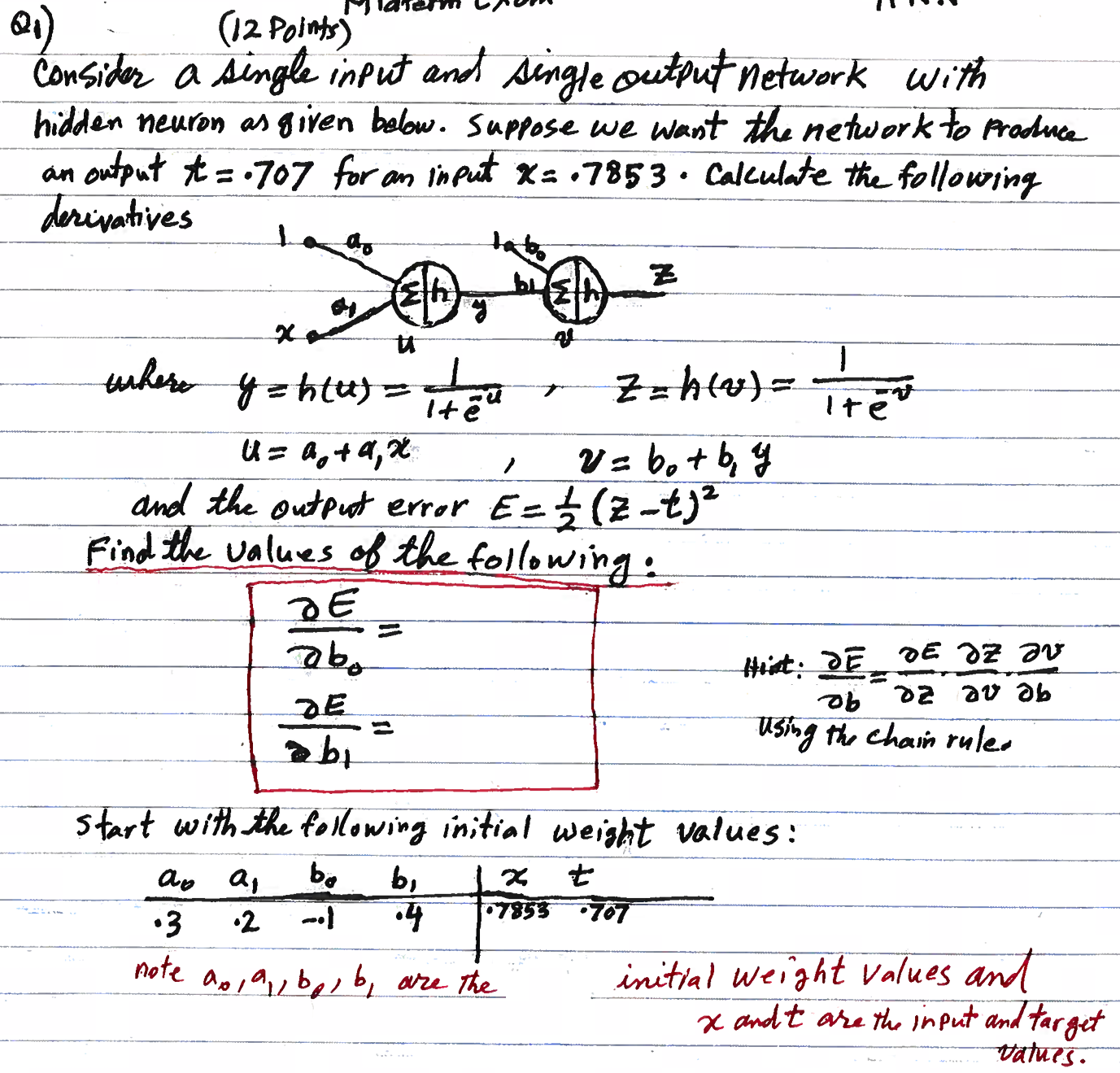 Solved Q1) (12 Points) Consider a single input and single | Chegg.com