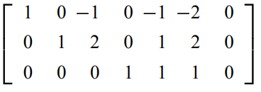 Solved the given matrix is the augmented matrix for a system | Chegg.com