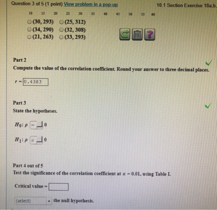 Solved Question 3 of 5 (1 point) View problem in a pop-up | Chegg.com