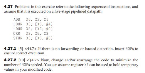 Solved 4.27 Problems in this exercise refer to the following | Chegg.com
