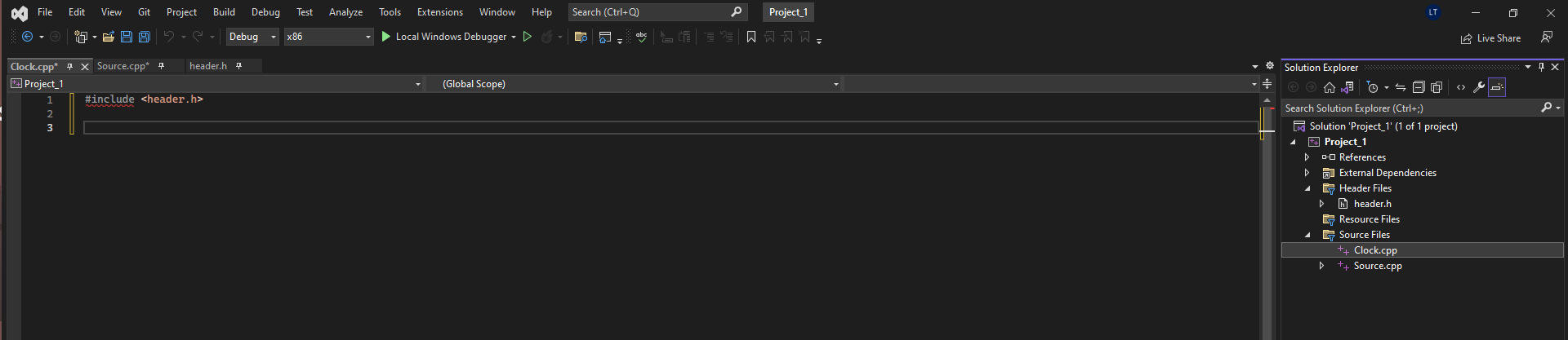 Solved In Microsoft Visual Studio C++ I need screenshots of | Chegg.com