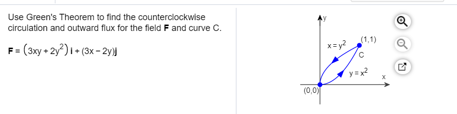 Solved Use Green's Theorem to find the counterclockwise | Chegg.com