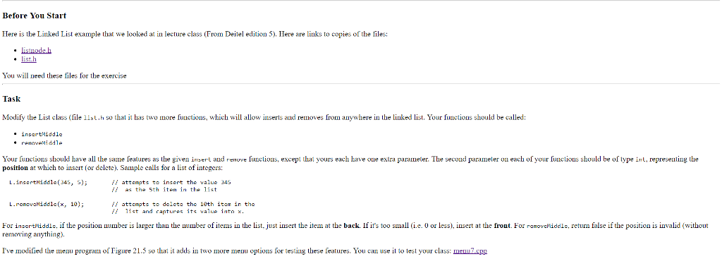 Solved // Fig. 21.3: listnode.h // Template ListNode class | Chegg.com
