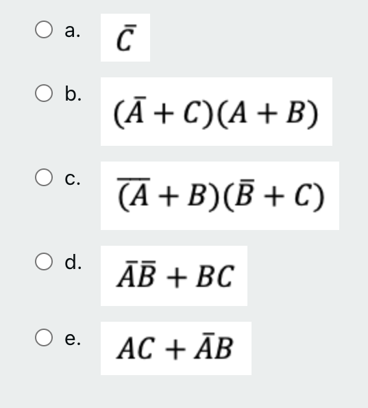 Solved A function F has three input variables (ABC) and can | Chegg.com