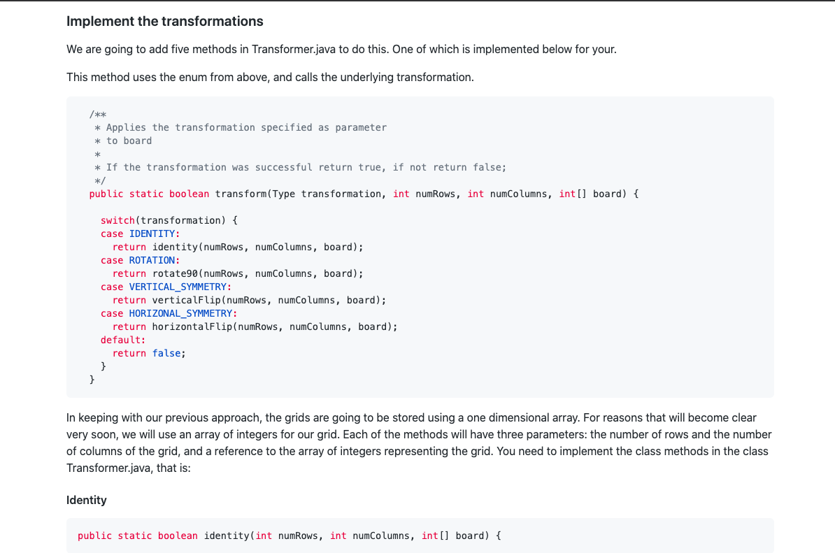 Solved Symmetries and iterators When we created our list of | Chegg.com