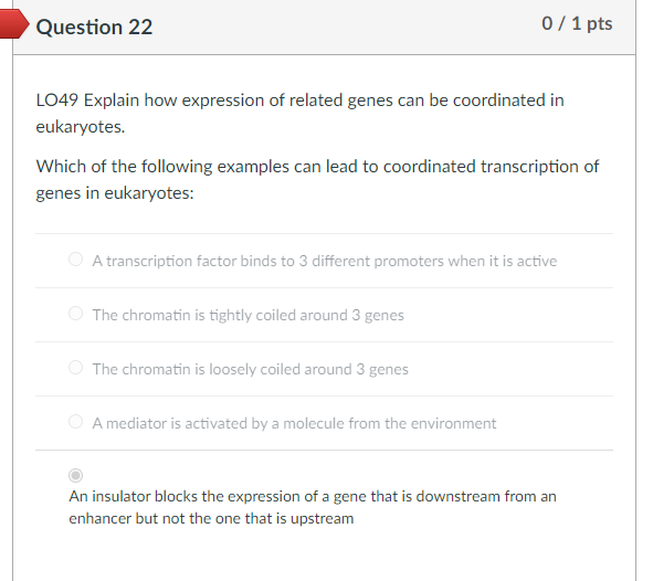 Solved LO49 Explain how expression of related genes can be | Chegg.com