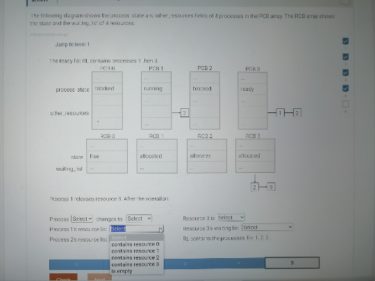 Solved The following diagram shows the process_state and | Chegg.com