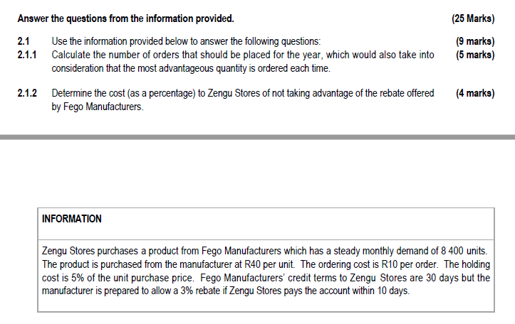 Solved (25 Marks) (9 marks) (5 marks) Answer the questions | Chegg.com