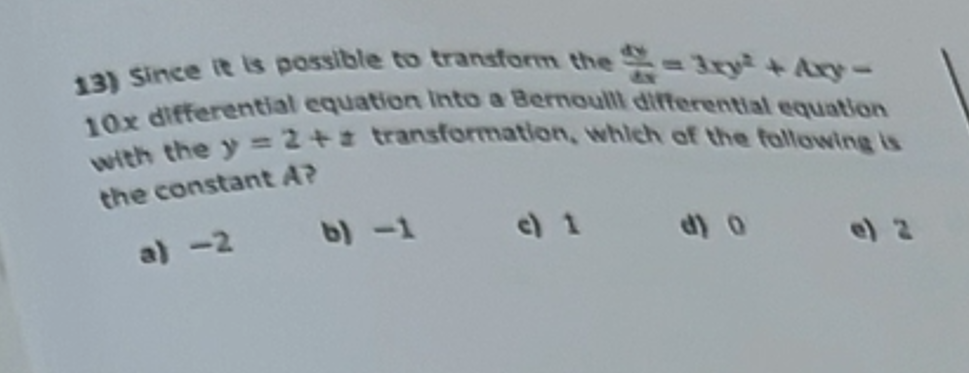 Solved Since it is possible to transtorm the | Chegg.com