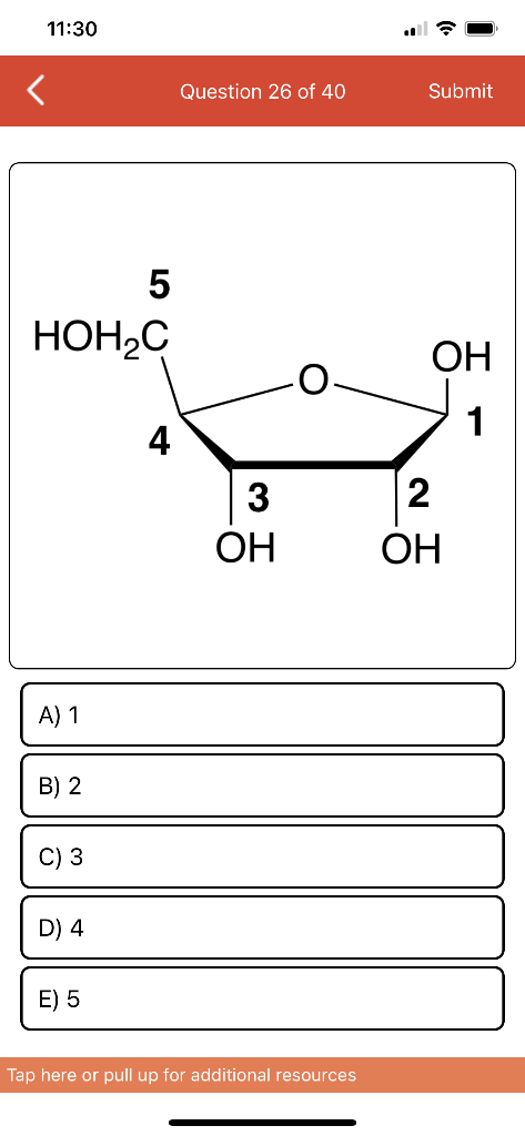 Solved The Haworth projection of D-ribose is shown. Which | Chegg.com