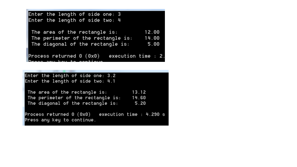Solved Create a project in Code::Blocks and write a program | Chegg.com