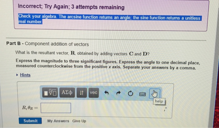 Solved Learning Goal To Use Geometric And Component