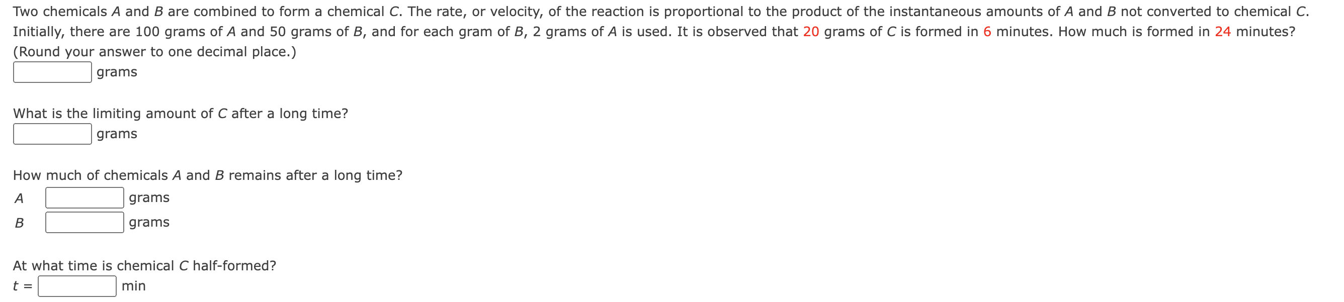 Solved (Round your answer to one decimal place.) grams What | Chegg.com