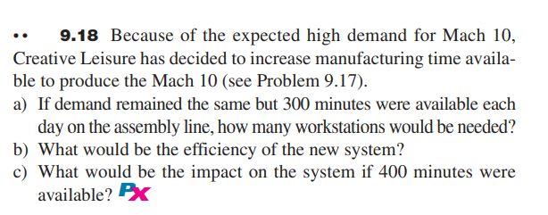 Solved I have already done 9.17. I just need the answer for | Chegg.com