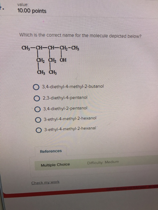 Solved 23. 10100 points value: Which has 12 hydrogen atoms? | Chegg.com