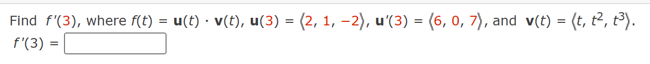 Solved Find f′(3), where | Chegg.com