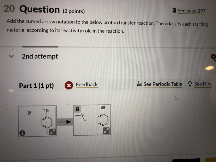 Solved 20 Question (2 points) Add the curved arrow notation | Chegg.com