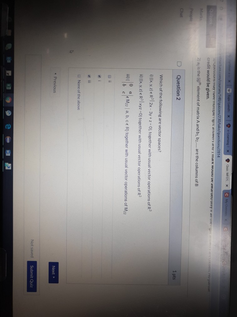 Solved 1) Questions may have multiple right answers and 1 | Chegg.com