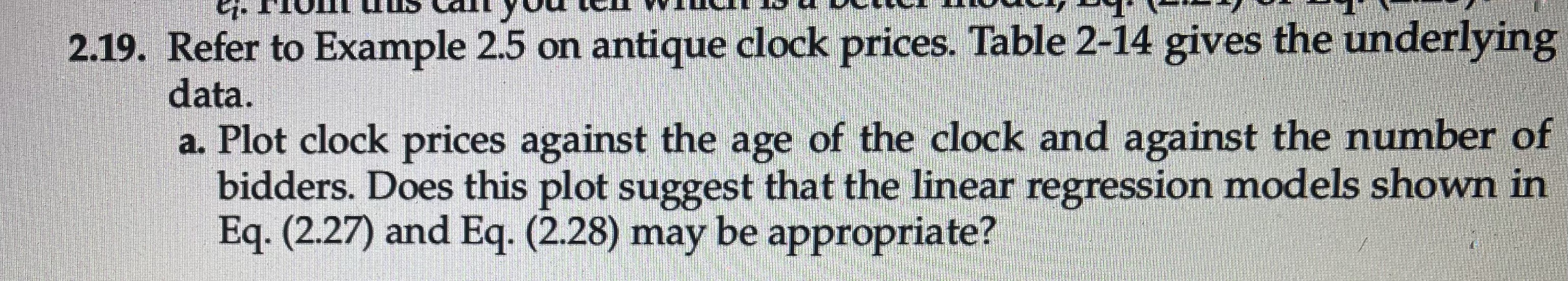 Solved b. Would it make any sense to plot the number of | Chegg.com