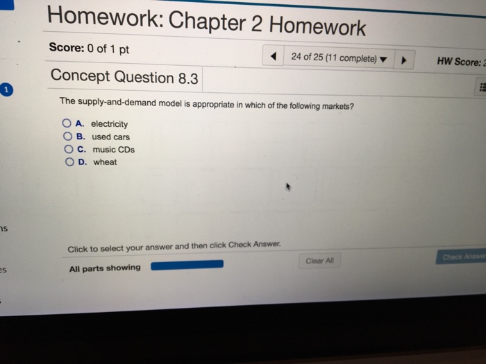 Solved Homework: Chapter 2 Homework Score: 0 of 1 pt Concept | Chegg.com