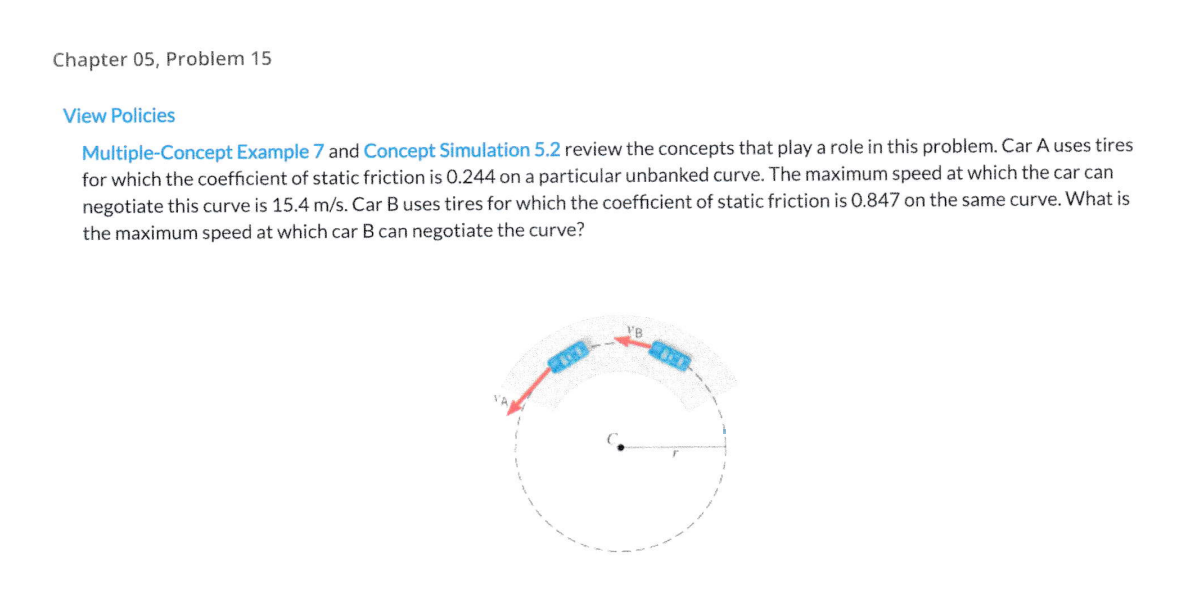 Solved Multiple-Concept Example 7 and Concept Simulation 5.2 | Chegg.com