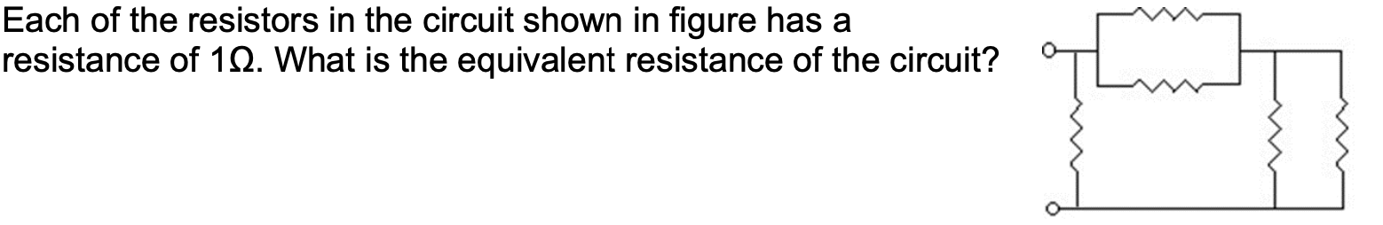 Solved Each of the resistors in the circuit shown in figure | Chegg.com