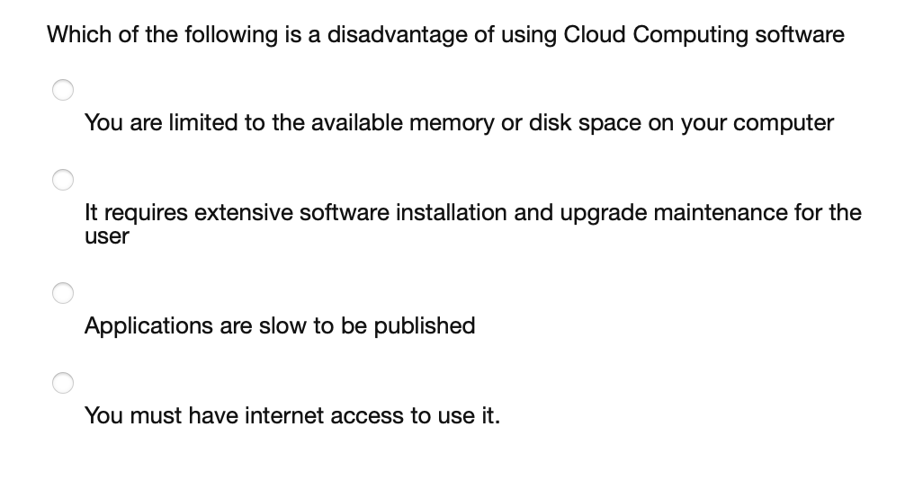 Solved Which of the following is a reason cited by Linus | Chegg.com