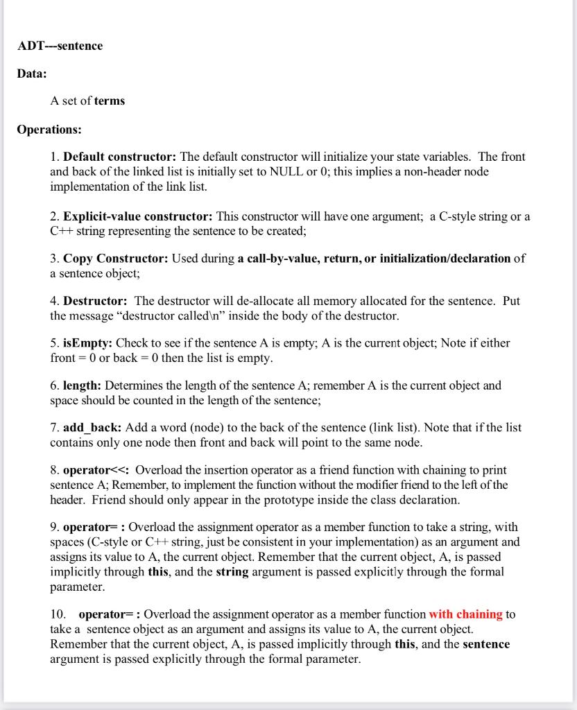 Solved Data Structure and Algorithm Analysis---COP3530 | Chegg.com