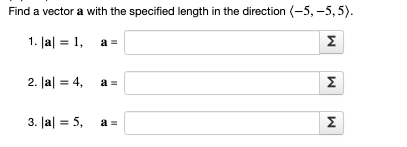 Solved Find a vector a with the specified length in the | Chegg.com