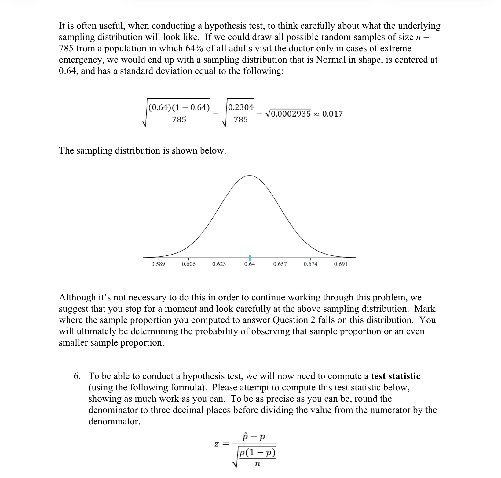 Solved It is often useful, when conducting a hypothesis | Chegg.com