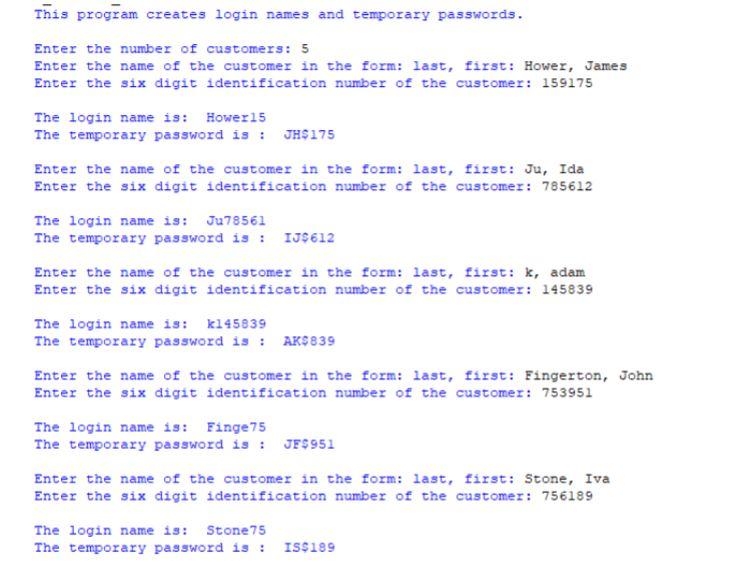 Solved a) Write a void function generator () which prompts a | Chegg.com